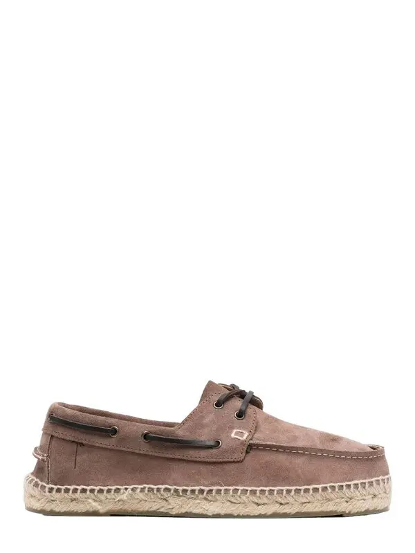 Manebí Lace-up Espadrilles - Brown
