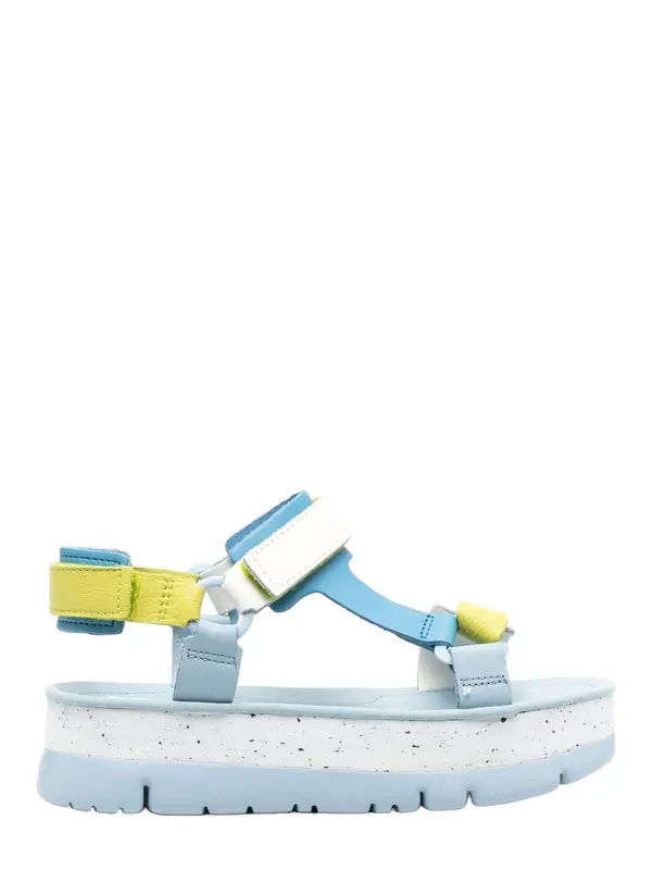 Camper Platform Sandals - Blue