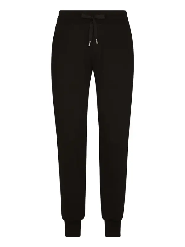 Dolce & Gabbana Logo-embroidered Track Pants - Black
