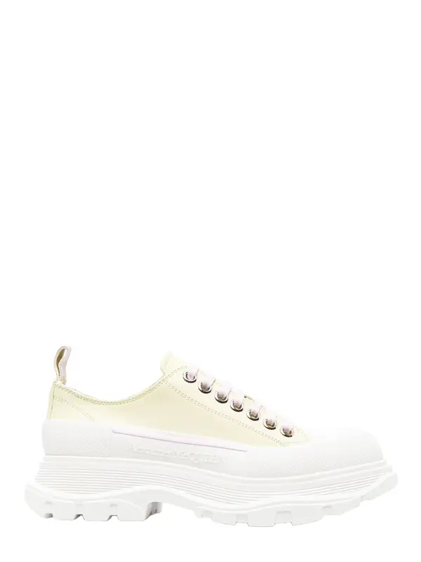 Alexander McQueen Tread Slick Chunky Sneakers - Yellow