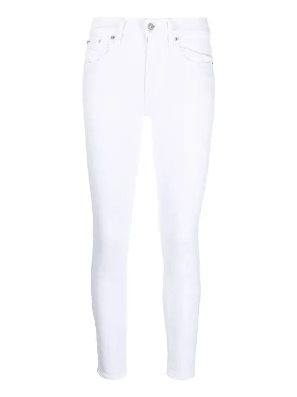 Polo Ralph Lauren Mid-rise Skinny Jeans - White