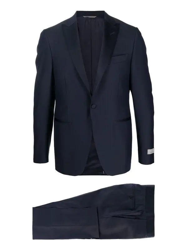 Canali Single-breasted Suit - Blue