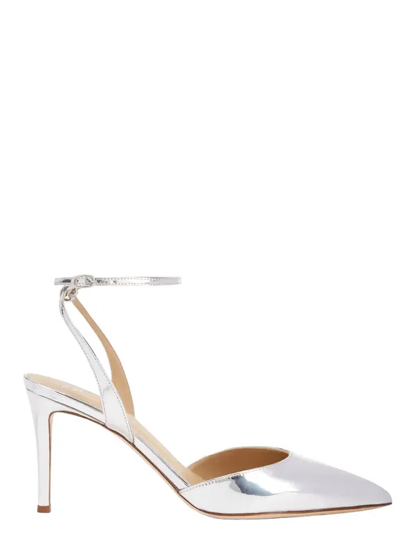 GIUSEPPE ZANOTTI Shayoran Pointed-toe Pumps - Silver