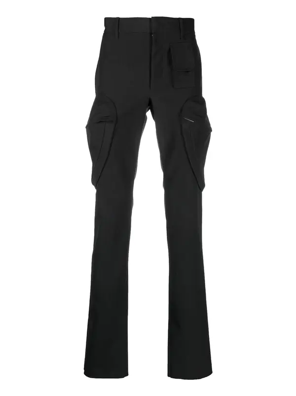 Givenchy Slim-cut Wool Trousers - Black