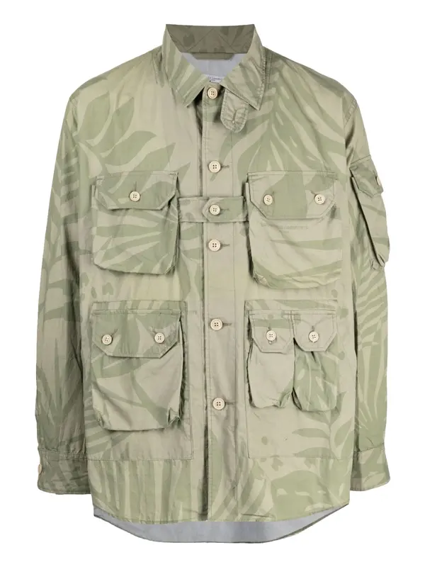 Engineered Garments Explorer Shirt Jacket - Green