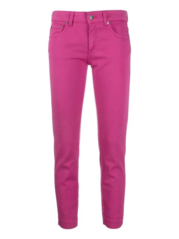 DONDUP Rose Low-rise Cropped Jeans - Pink