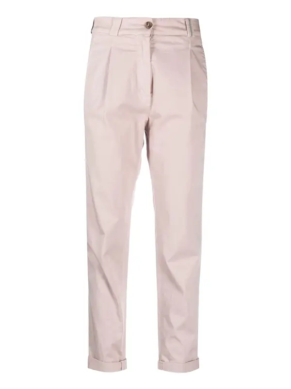 Fabiana Filippi Mid-rise Trousers - Pink