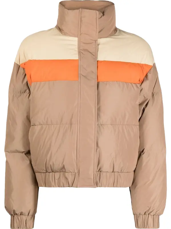 REJINA PYO Otis Puffer Jacket - Brown