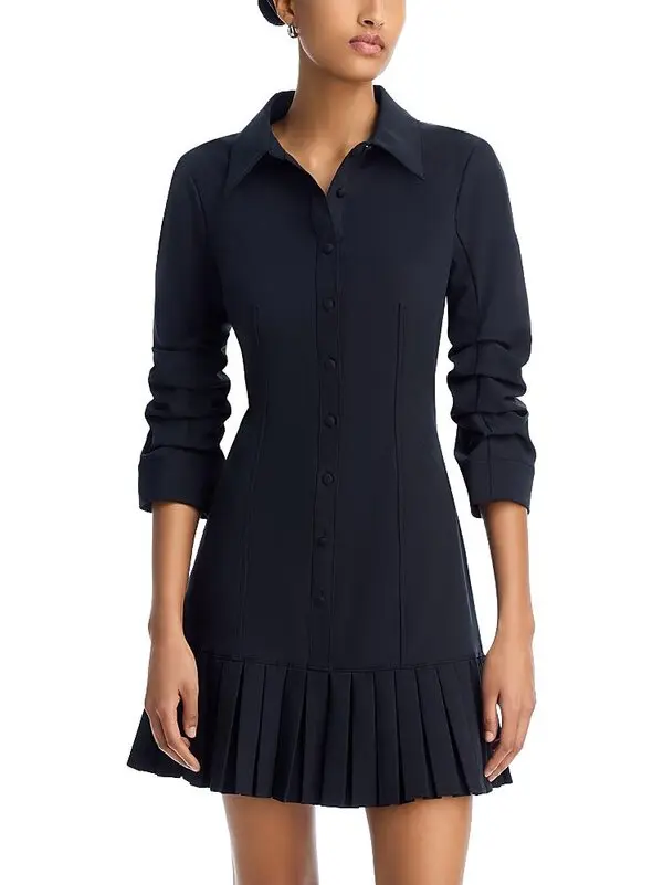 Cinq À Sept Lucilla Shirt Dress - Black