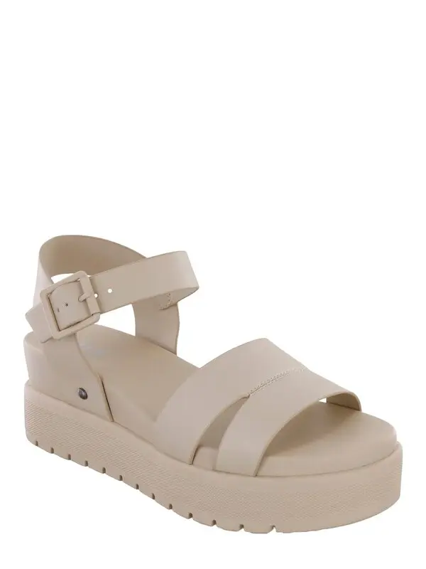 Mia Maya Platform Sandal - Linen