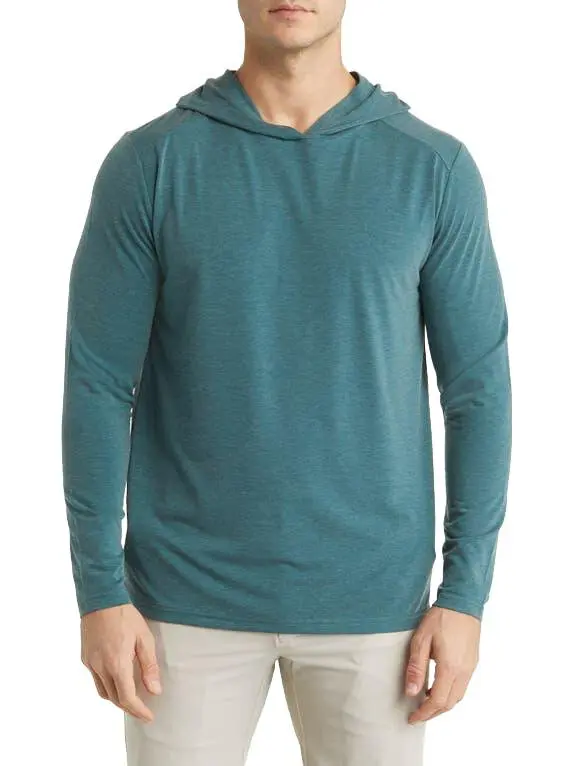 FAIR HARBOR The Seabreeze Performance Hoodie - Seapine