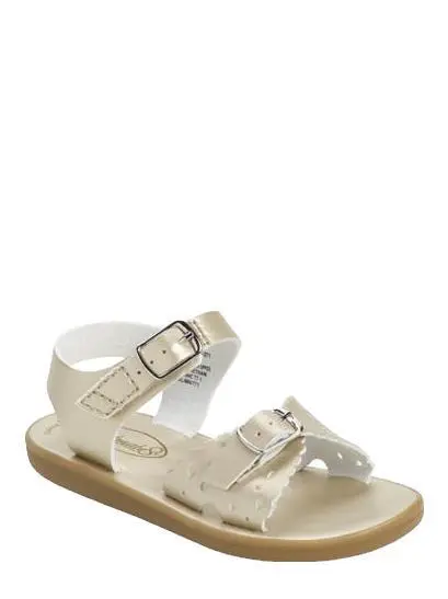 FOOTMATES Eco-ariel Waterproof Sandal - Soft Gold Micro