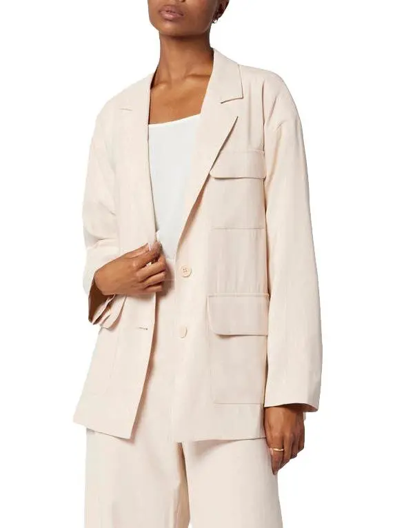 Equipment Aria Flap Pocket Blazer - Shifting Sand