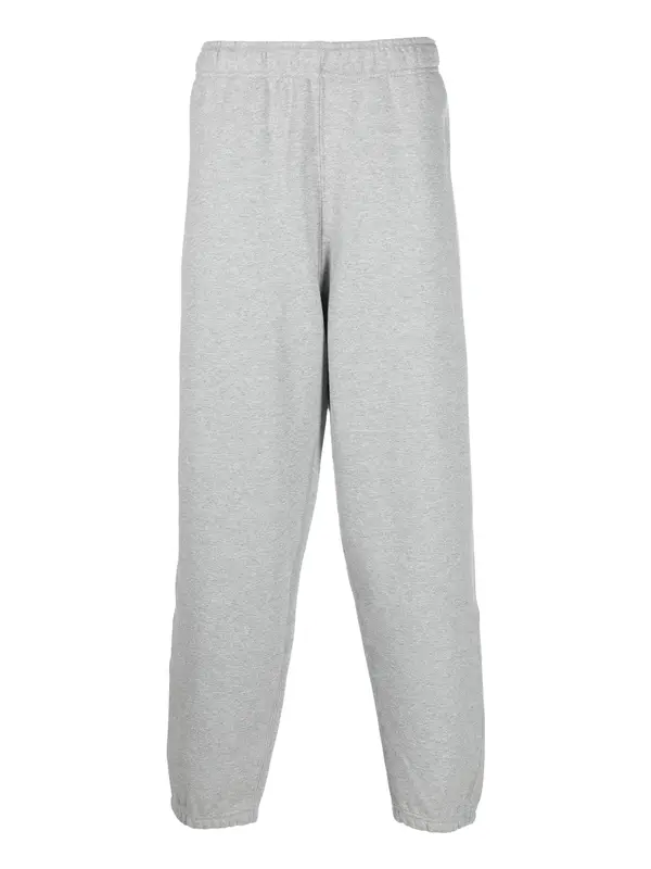 Nike Swoosh Logo-embroidery Track Pants - Grey