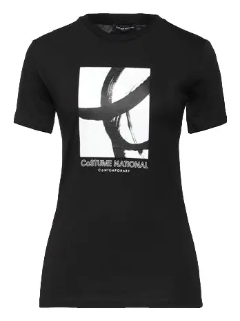 Costume National Printed T-shirt - Black