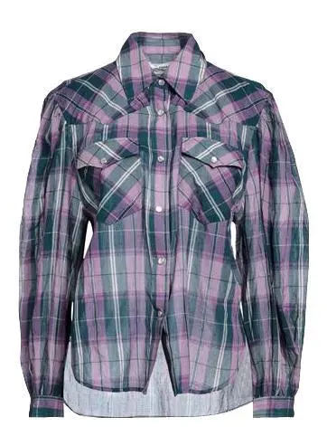 MARANT ETOILE Tartan Woven Shirt - Purple