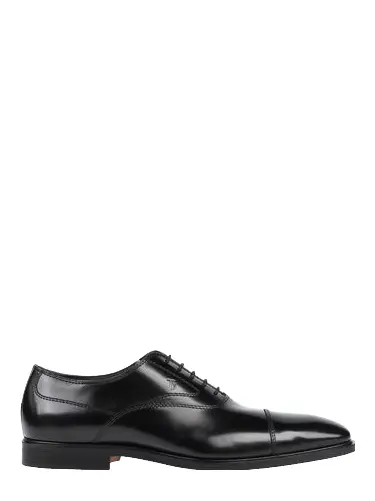 TOD'S Leather Oxford Shoes - Black
