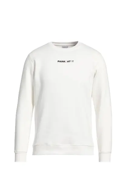 PARKOAT Cotton Blend Sweatshirt - White