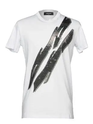 Dsquared2 T-shirt Size Cotton, Polyester - White