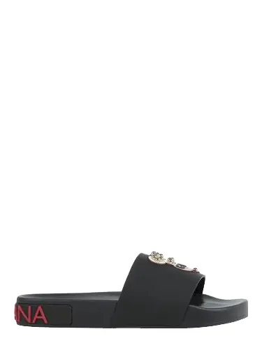 Dolce & Gabbana Slides - Black