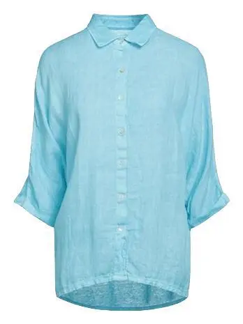 120% Lino Linen Shirt - Blue