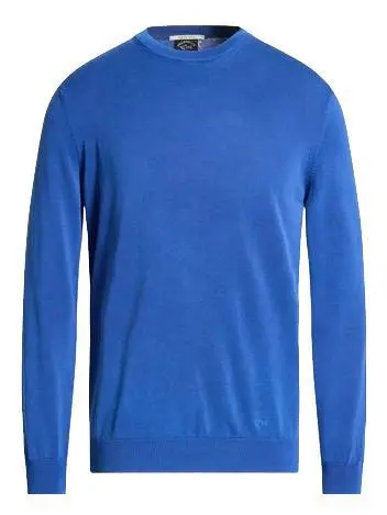 Paul & Shark Sweater In Pima Cotton - Blue