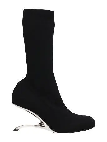 Alexander McQueen Boot Textile Fibers - Black