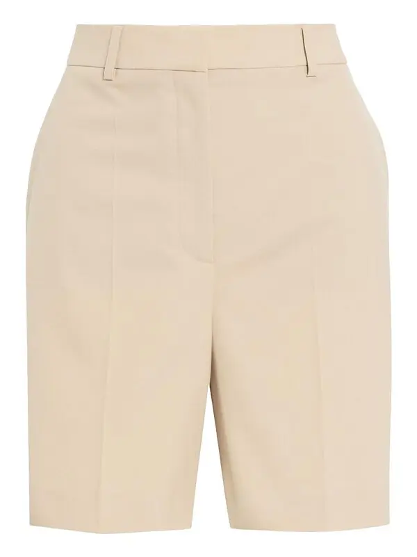 Stella McCartney Wool Tailored Shorts - Beige