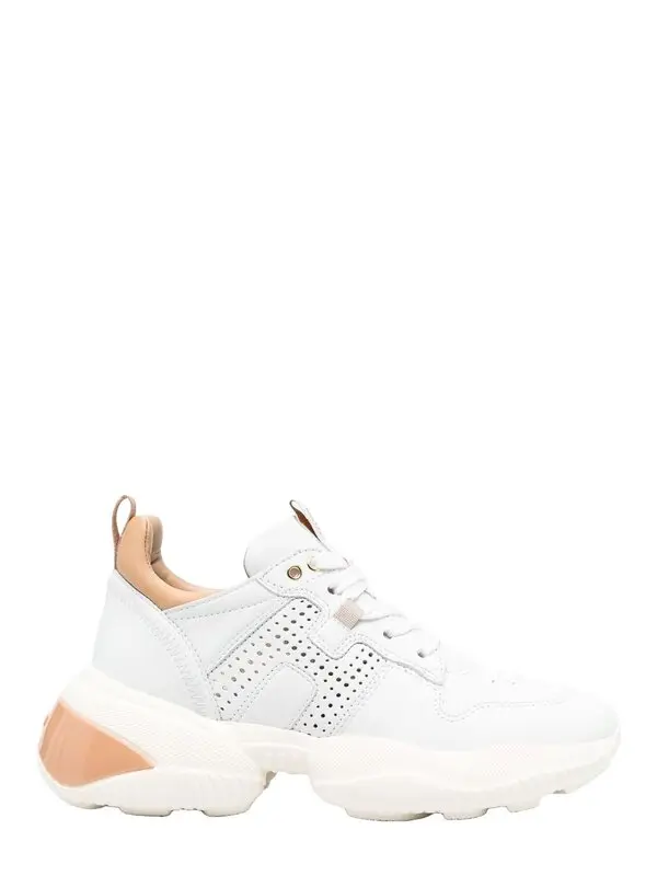 Hogan Lace-up Low-top Sneakers - White