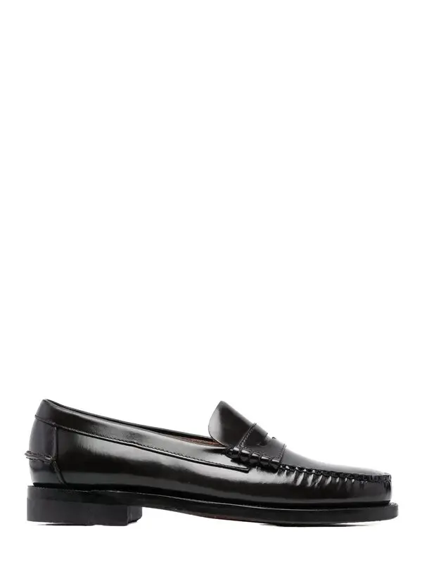 SEBAGO Classic Leather Loafers - Brown
