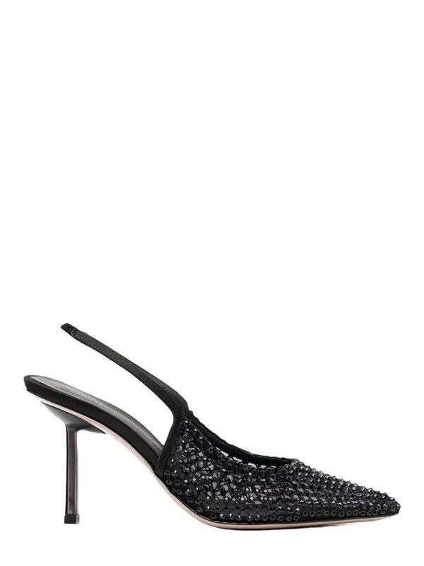 LE SILLA 100mm Gilda Slingback Pumps - Black