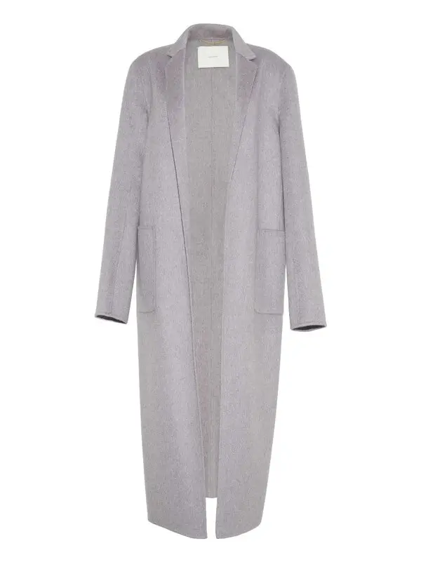 Adam Lippes Vanessa Cashmere Coat - Grey