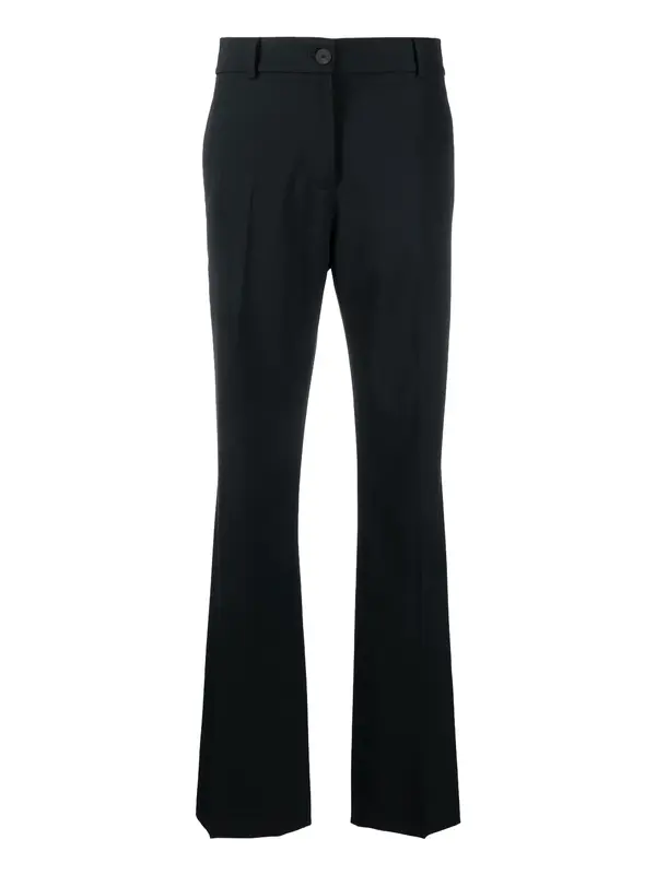 Studio Nicholson Rie Virgin Wool-blend Trousers - Blue