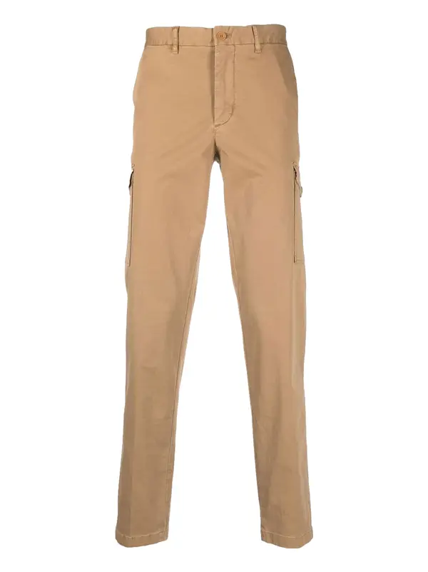 Tommy Hilfiger Straight-leg Pocket Trousers - Neutrals