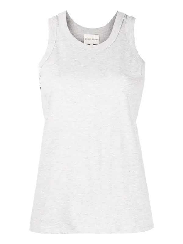 Loulou De Saison Loulou Studio Round-neck Tank Top - Grey