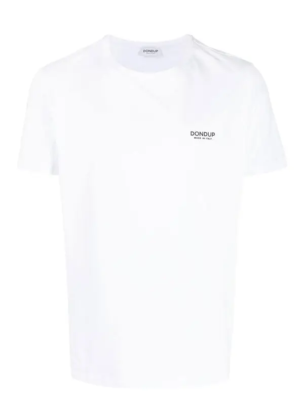 DONDUP Chest Print Logo T-shirt - White