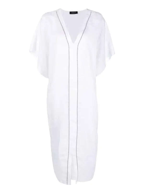 Fabiana Filippi Linen Tunic Dress - White