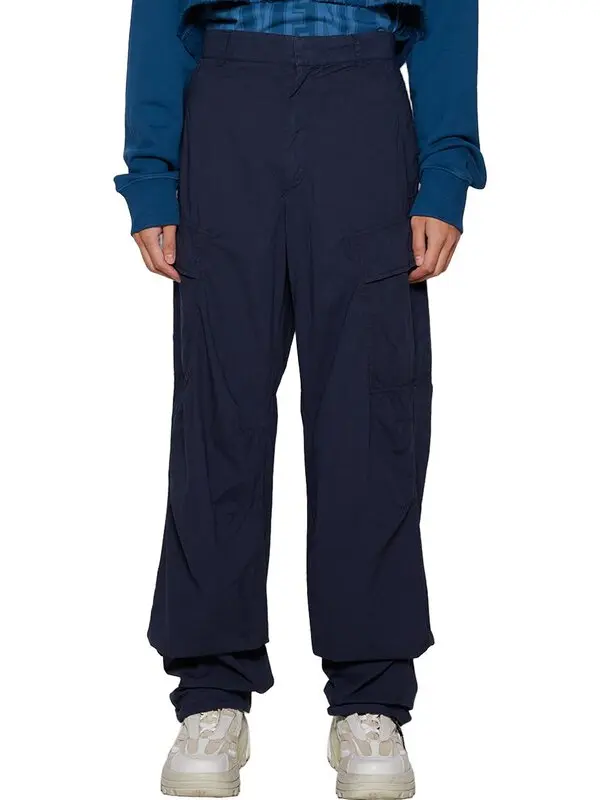 Givenchy Poplin Cargo Pants - Oil Blue