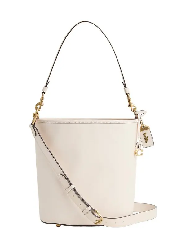 COACH Restored Dakota Bucket Bag - Brass/chalk