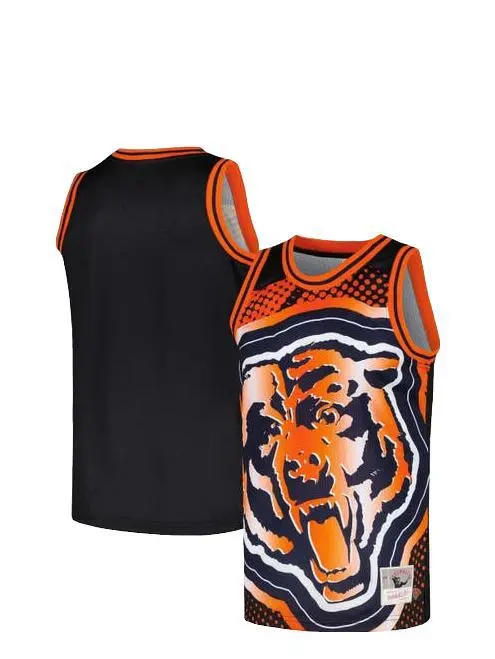 Mitchell & Ness Chicago Bears Big Face 7.0 Tank Top - Navy