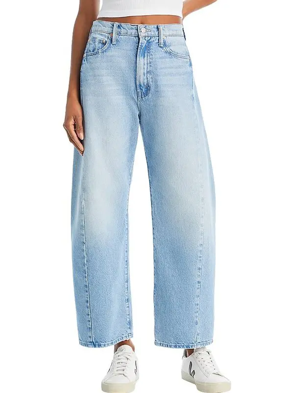 MOTHER The Half Pipe High Rise Ankle Wide Leg Jeans - This Is How I Roll