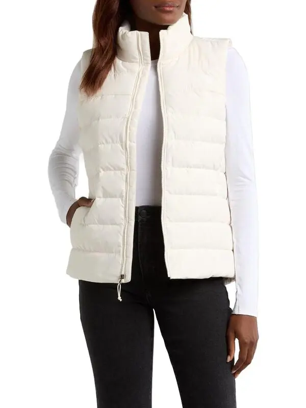 The North Face Aconcagua 3 Puffer Vest - White Dune