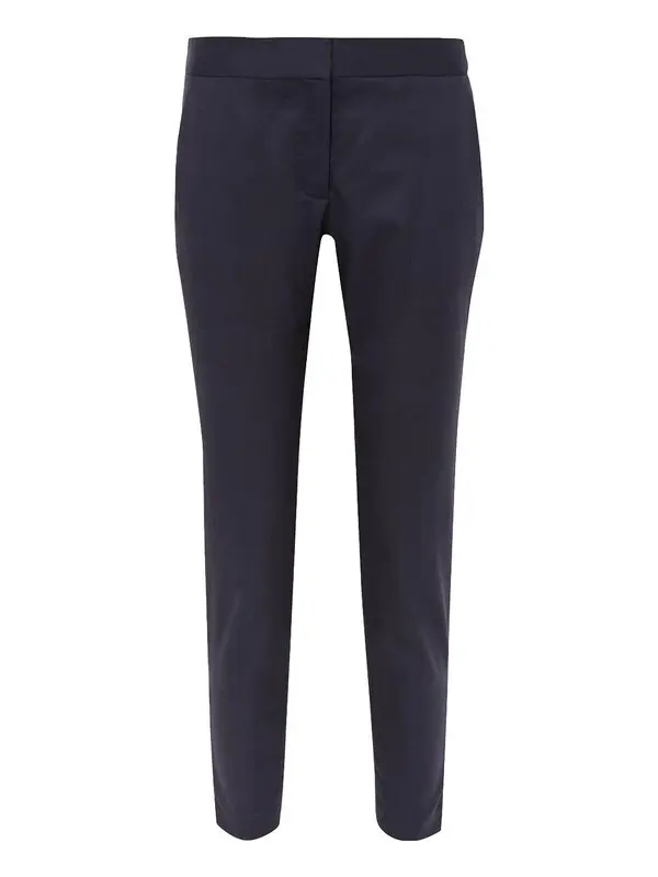 Stella McCartney Vivian Wool-twill Tapered Pants - Midnight Blue