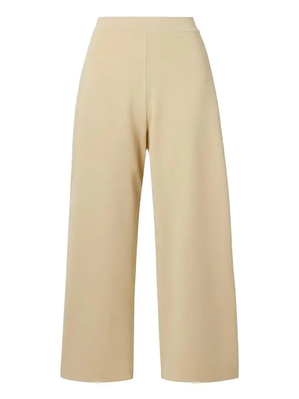 Stella McCartney Stretch-knit Culottes - Pastel Yellow