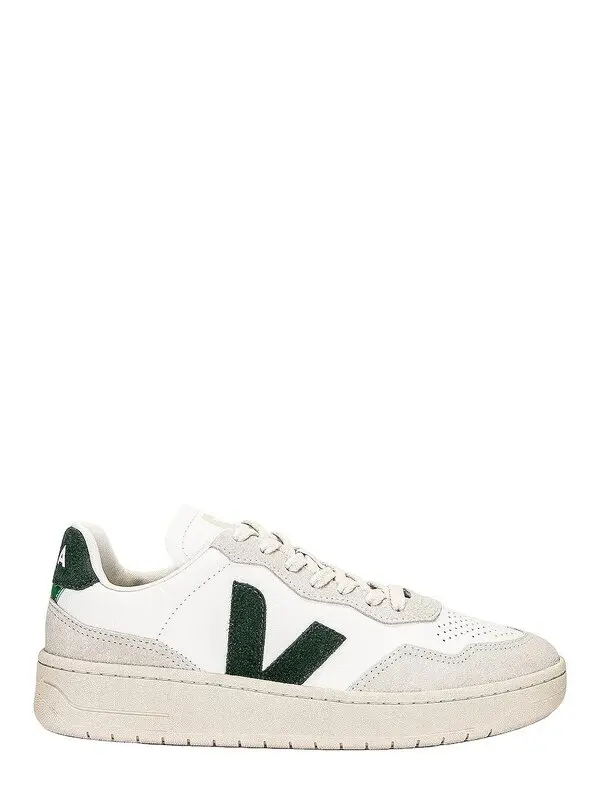 VEJA V-90 Sneaker - Extra White & Cyprus