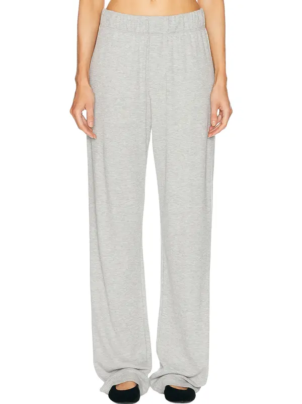 Eterne Thermal Lounge Pant - Heather Grey