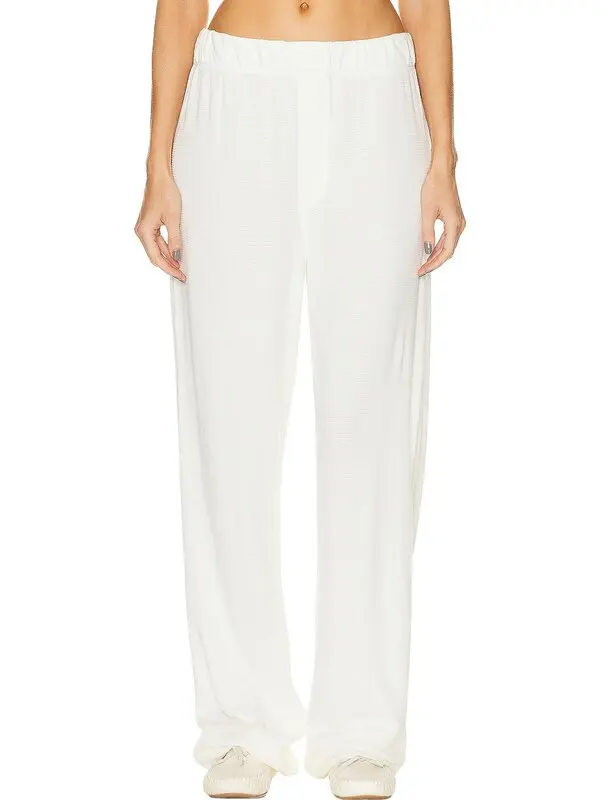 Eterne Thermal Lounge Pant - Ivory