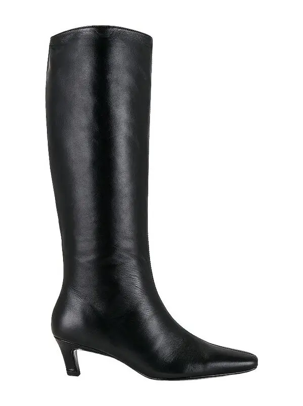 TONY BIANCO Vixon Heeled Boot - Black Venice