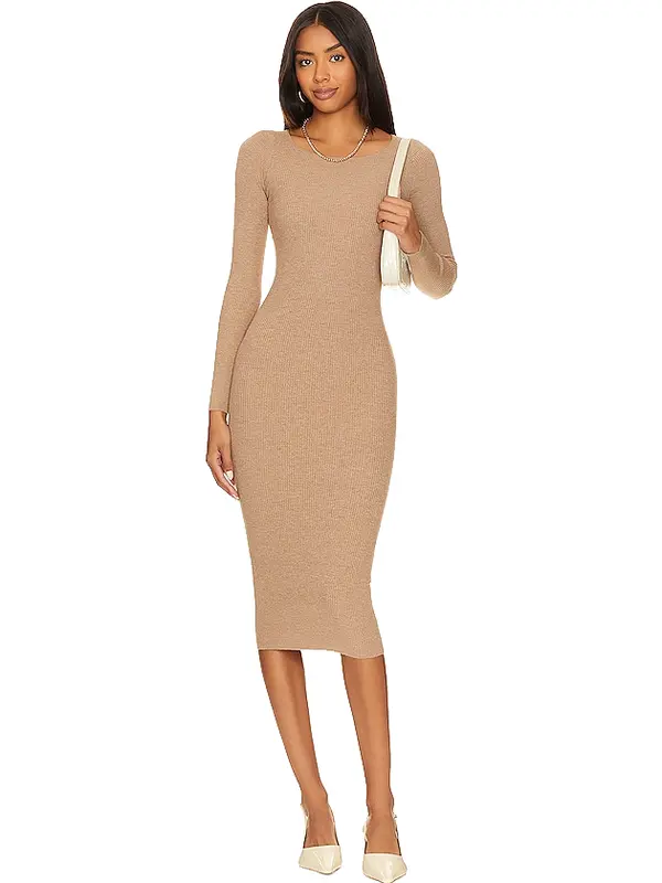 Lpa Auburn Sweater Dress - Oat