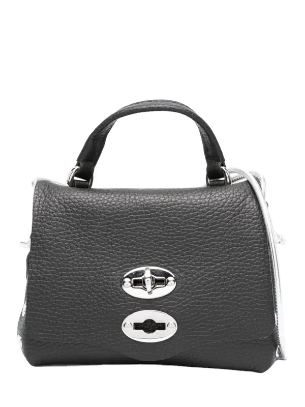 ZANELLATO Postina Super Baby Leather Tote - Black